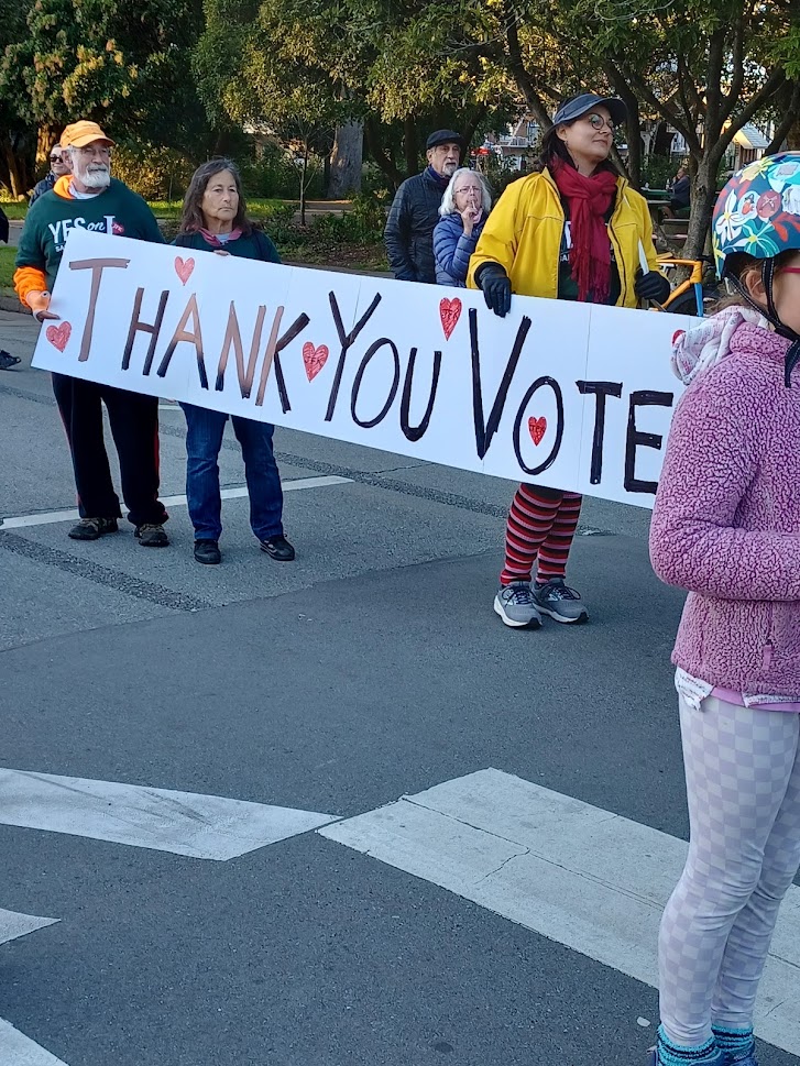 The People Triumph on JFK Promenade. Victory Party Begins – Lee's ...