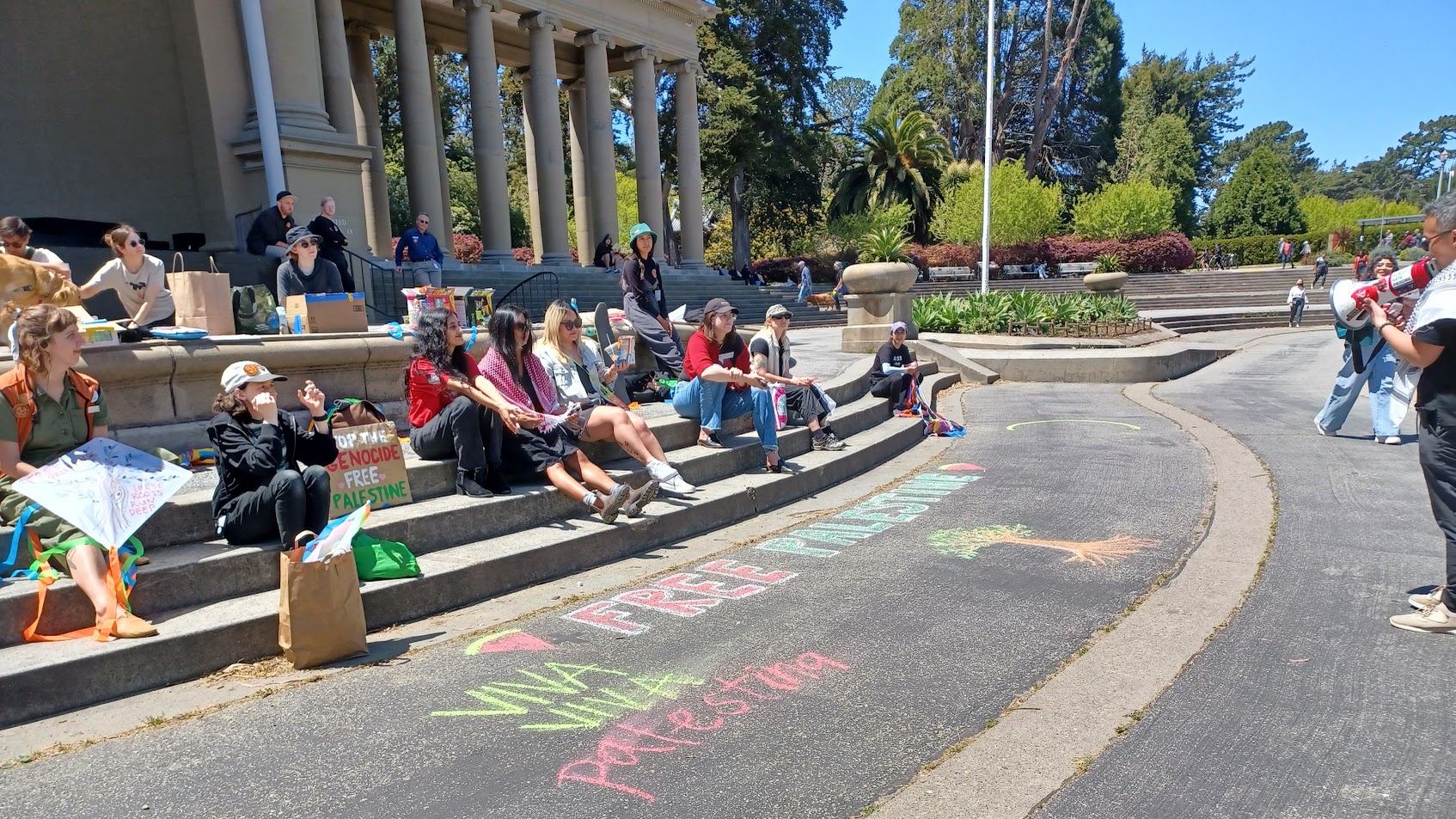 May Day in Golden Gate Park remembering People of Palestine – Lee's ...